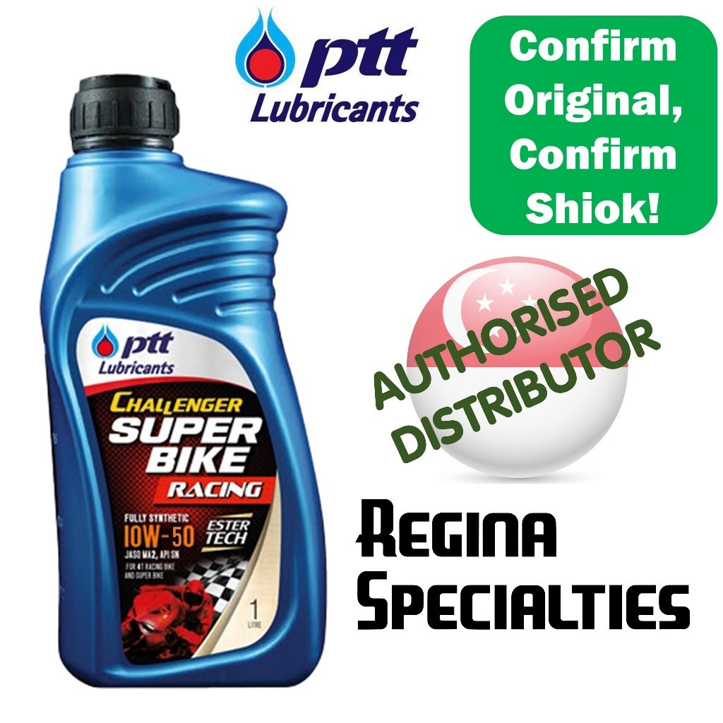 PTT Challenger Super Bike Racing 4T Fully Synthetic | Shopee Singapore