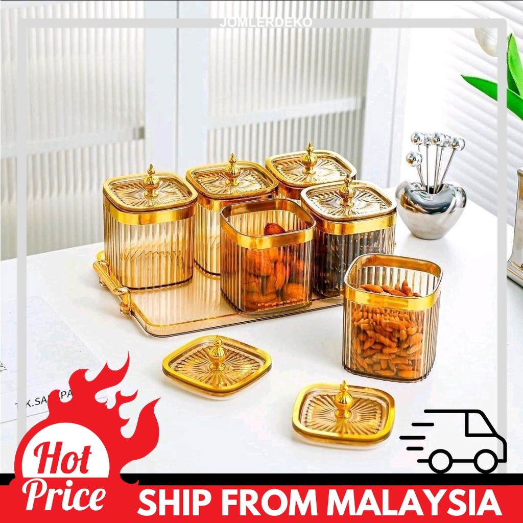 [KEDAP UDARA] SET Bekas SIZE MINI Kuih Raya 2024 Luxury, Material ...