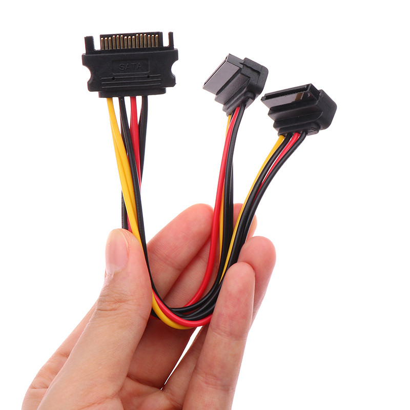 [XFDZ] 1PC 20CM Sata Extension Cord For HDD SSD Hard Disk SATA Power Y ...