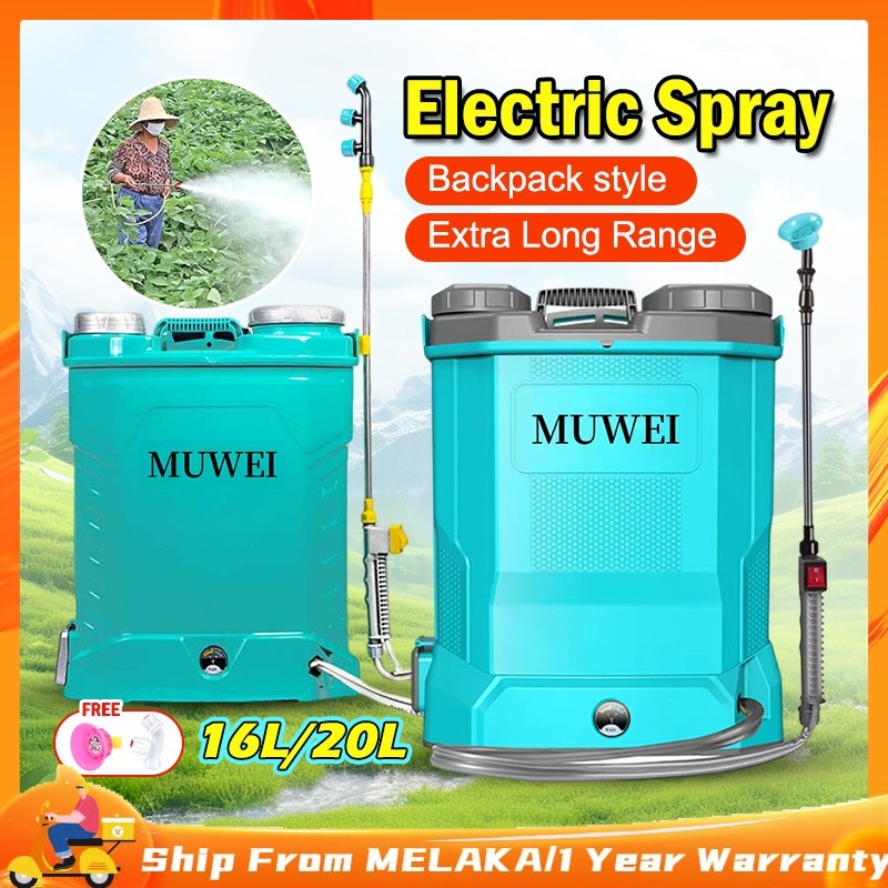 20L Electric Knapsack Sprayer Pump / Pam Racun Bateri Pump Ogawa Taneka ...