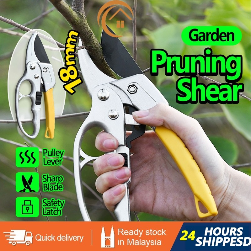 🔧Clip Pruning Shears Gardening Tools Garden Scissors Tree Cutter Plant ...