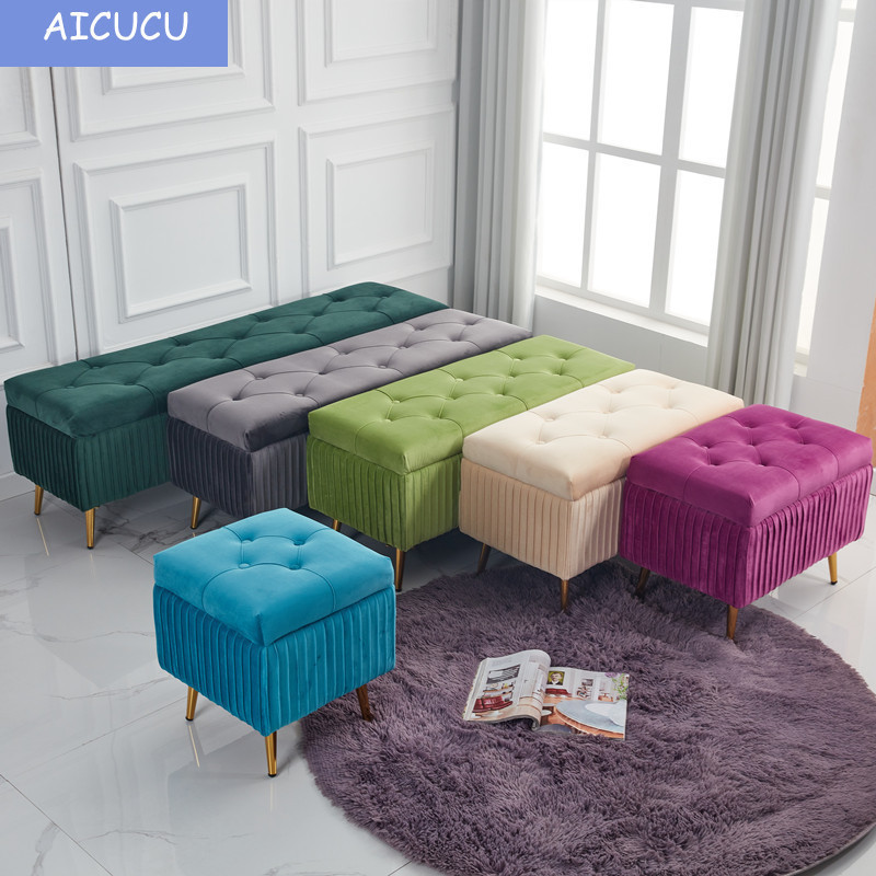 ACC Shoe Bench Multi-functional Home Storage Small Sofa Living Room ...