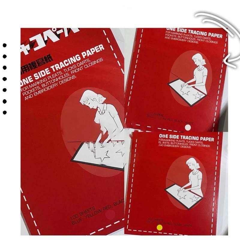 JAPANESE SEWING CARBON PAPER/JAPANESE CARBON PAPER/TRACKING PAPER 1 ...