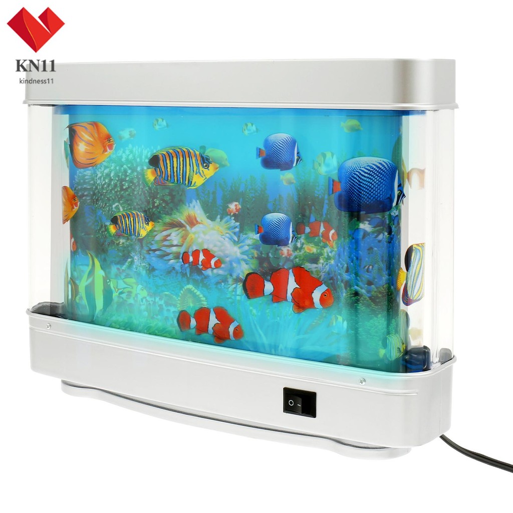 Artificial Fish Tank Decorative Fish Aquarium Lamp Quiet Artificial ...