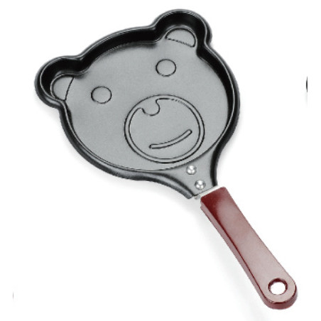 cartoon egg's pan Cartoon Mini Frying Pan Animal Heart Shaped Egg Pan ...