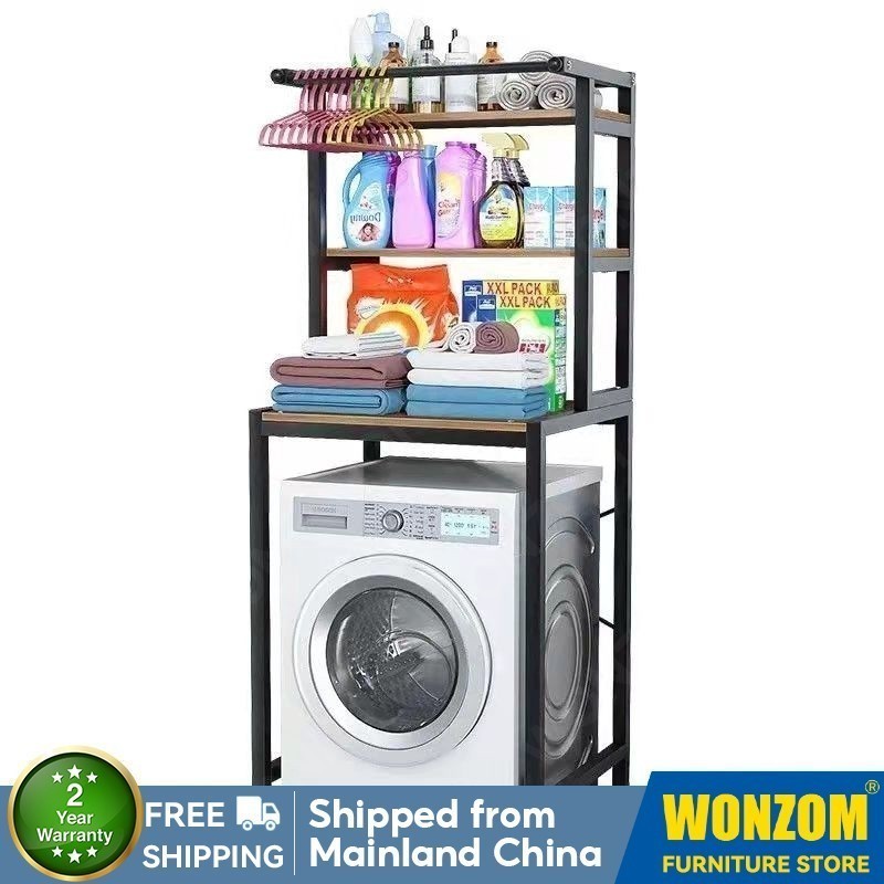 Waterproof Washing Machine Rack Toilet Rack Multipurpose Home Rack ...