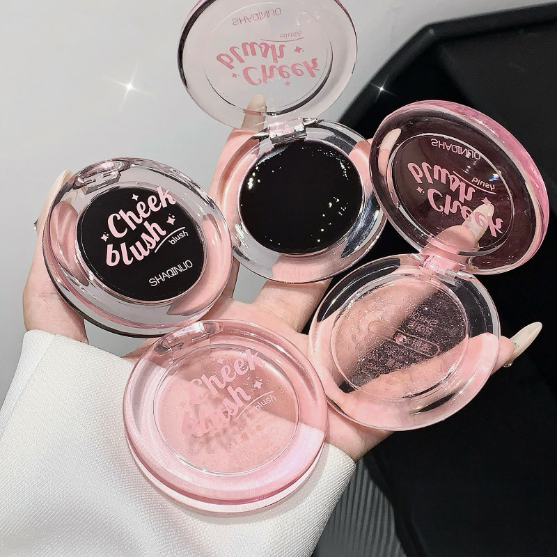 SHAQINUO Blush Transparent Crystal Blush Naturally Enhances Complexion ...