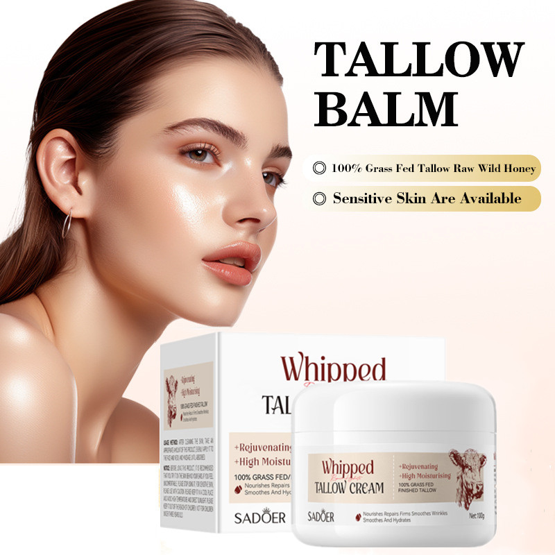 Whipped Beef Tallow Moisturizing Repair Cream Multi-Purpose Skin Care ...