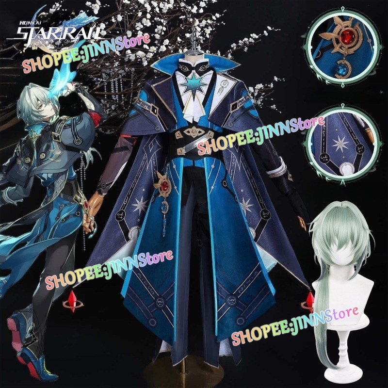 -JINN-HONKAI STAR RAIL Cosplay Costume Game ANAXA Cos Uniforms Outfits ...