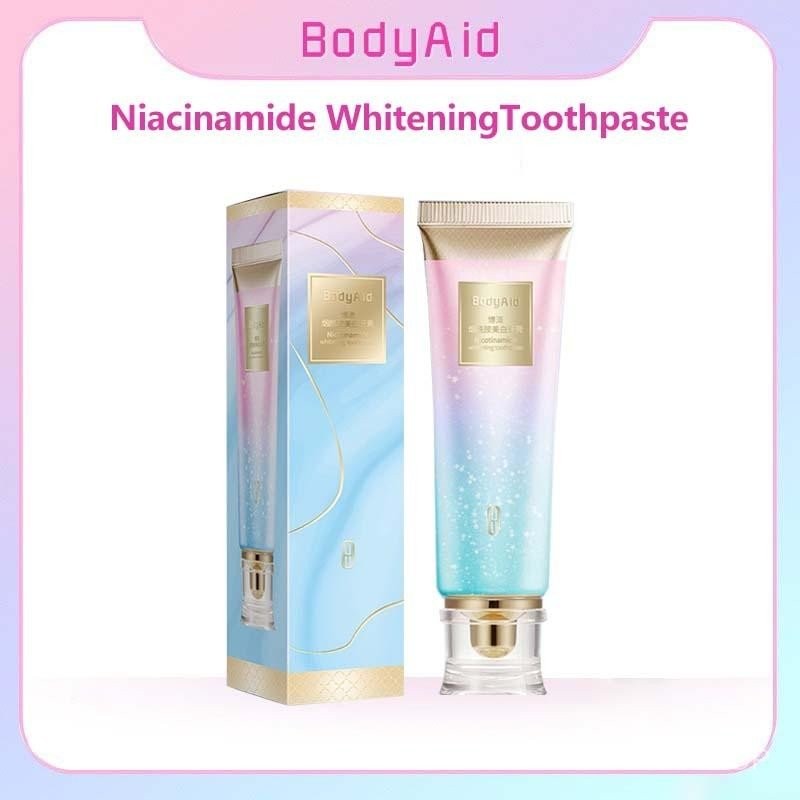 Bodyaid Niacinamide Whitening Toothpaste Oral | Shopee Singapore