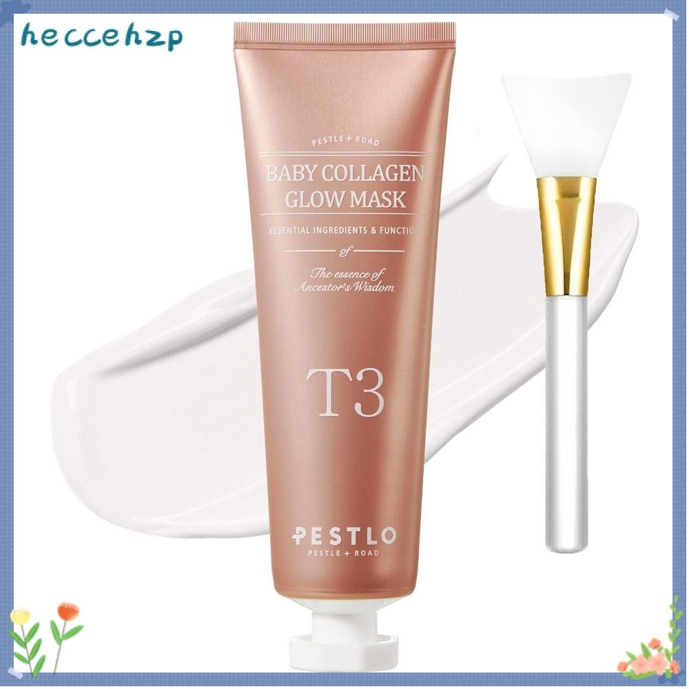 HECCEHZP Baby Collagen Glow Cream, Collagen Glow with a Brush Collagen ...