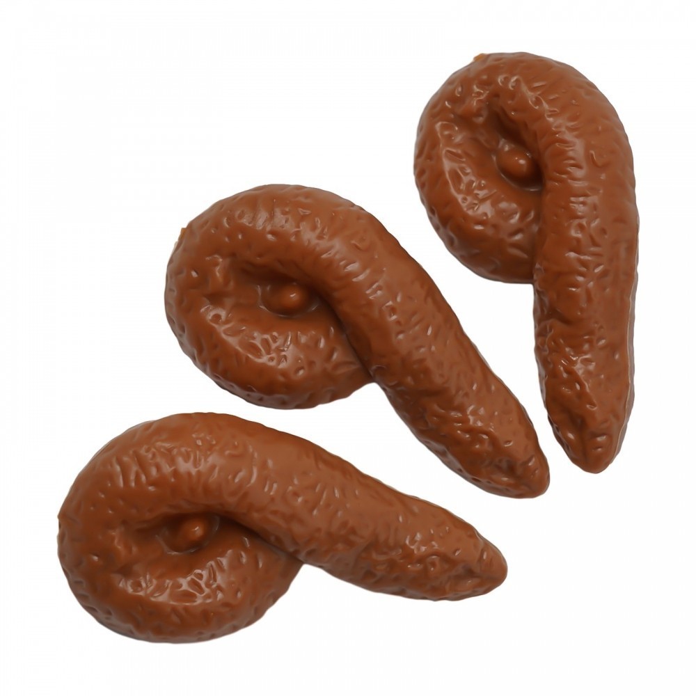 Realistic Poop Fake Poop Funny Games Gift Mischief Set Toys Tricky Turd ...