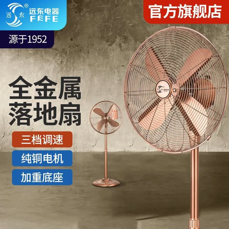 Yuan Dong Fan Floor Fan Home Retro Standing Fan Metal Antique Large ...