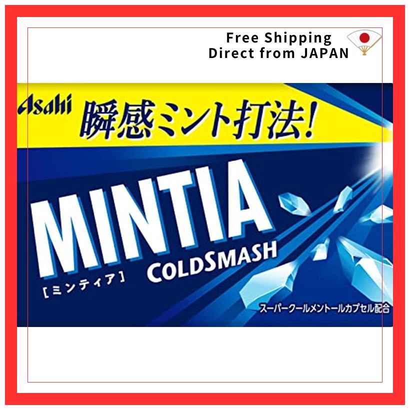 Asahi Group Foods Mintia Cold Smash 50 Tablets (7g) | Shopee Singapore