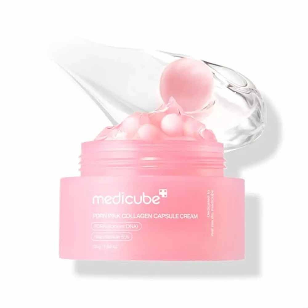 MEDICUBE PDRN Pink Collagen Capsule Cream 55ml | Shopee Singapore