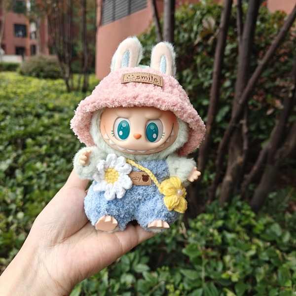 labubu clothes labubu clothes v2 LABUBU Sitting Party Chunye Doll Coat ...