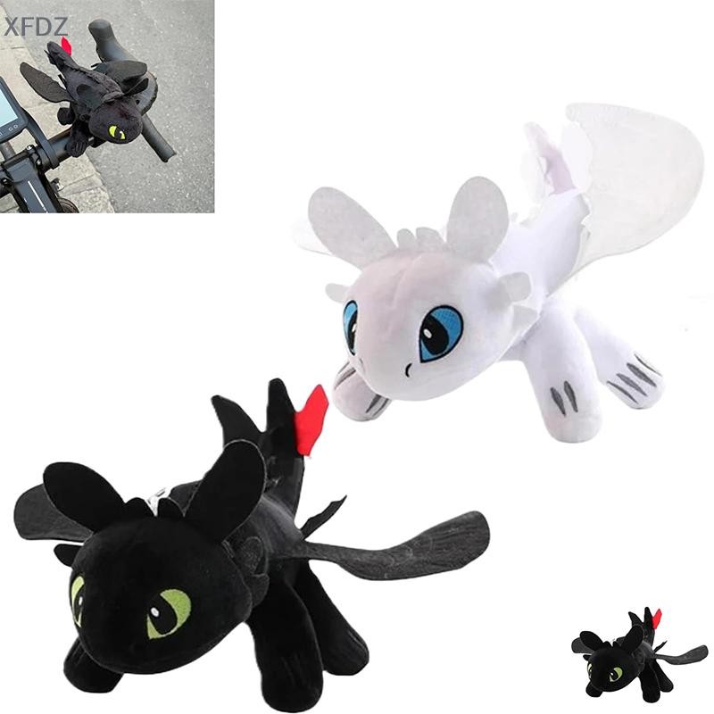 [XFDZ] Dragon Car Accessory Toothless Little Dragon Doll Helmet Car ...