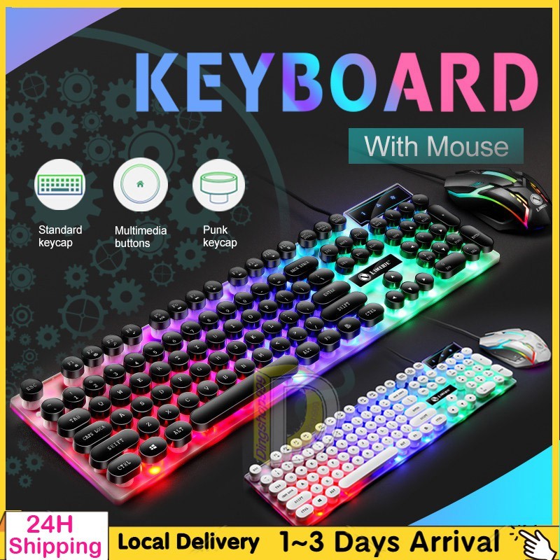 GTX-300 Combo Keyboard Mouse Set Keyboard Gaming Set Gaming Mouse ...