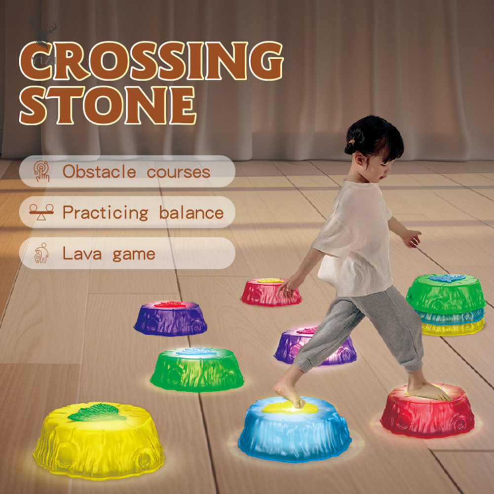 Stepping Stone For Kids Preschool Balance Gross Motor Skills Game Toys ...