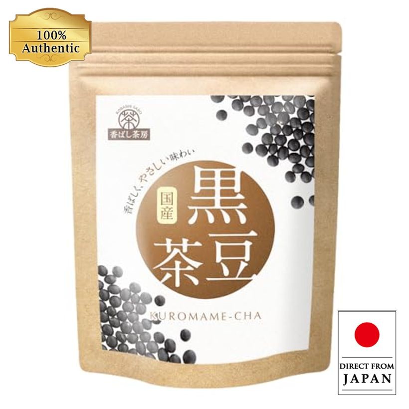 Kokubou Tea Roasted Black Soybean Tea 5g x 40 Bags Additive-Free Tea ...