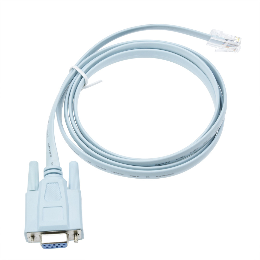 USB Console Cable RJ45 Cat5 Ethernet To Rs232 DB9 COM Port Serial ...