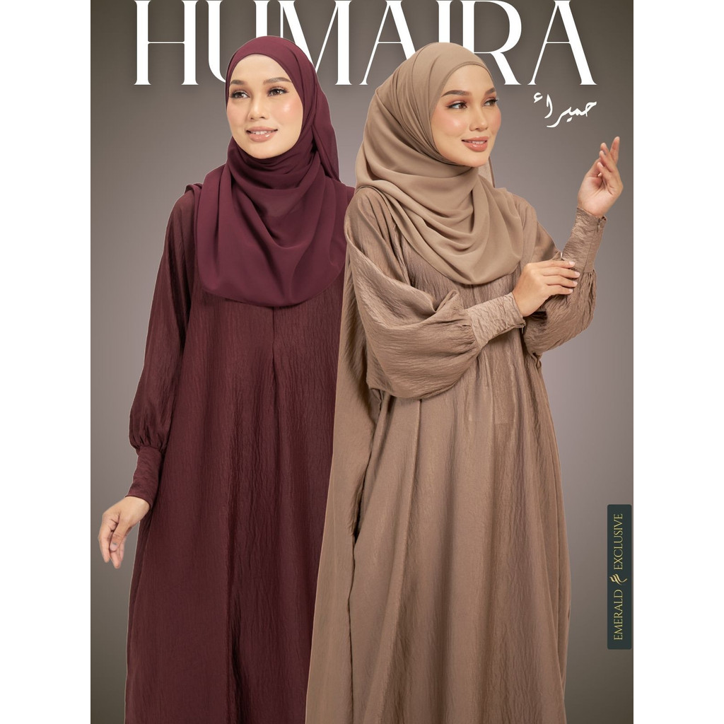 HUMAIRA Kaftan / Jubah Umrah by Emerald Exclusive [ Haji, Ironless ...