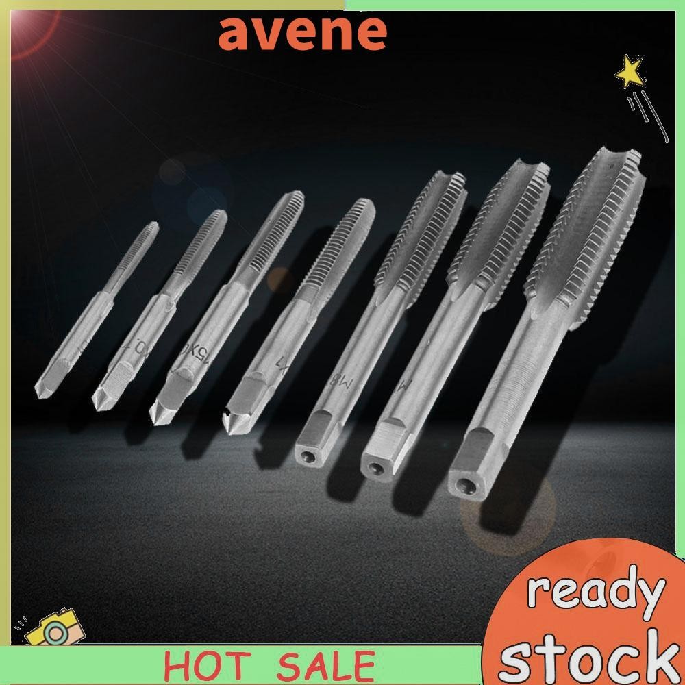 7PCS Hand Tools Metric Thread Tap M3/M4/M5/M6/M8/M10/M12 Screw Thread ...