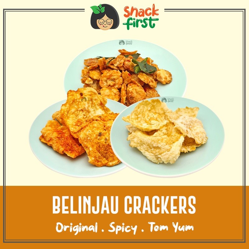 SnackFirst Belinjau Crackers (Original/Spicy/Tom Yum) - Heritage Old ...