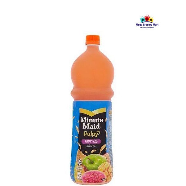 Minute Maid Pulpy Bottle Juice Tropical 1.5L | Shopee Singapore
