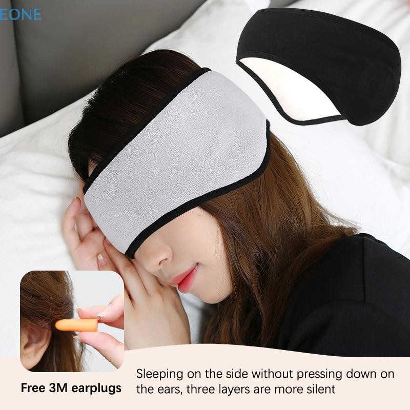 EONE Earmuff Sleep Mask Plush Cute Dream Sleeping Mask Eyemuff Cover ...