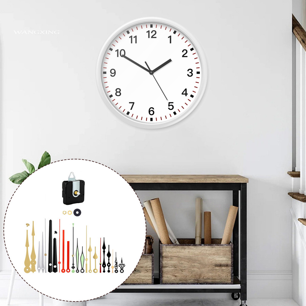 WA_ Battery Operated Clock Movement Diy Clock Repair Kit Silent Quartz ...