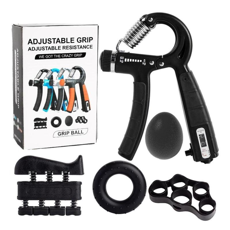 Hand Grip Strengthener Smart Counting, Forearm Strengthener Kit - 5 ...
