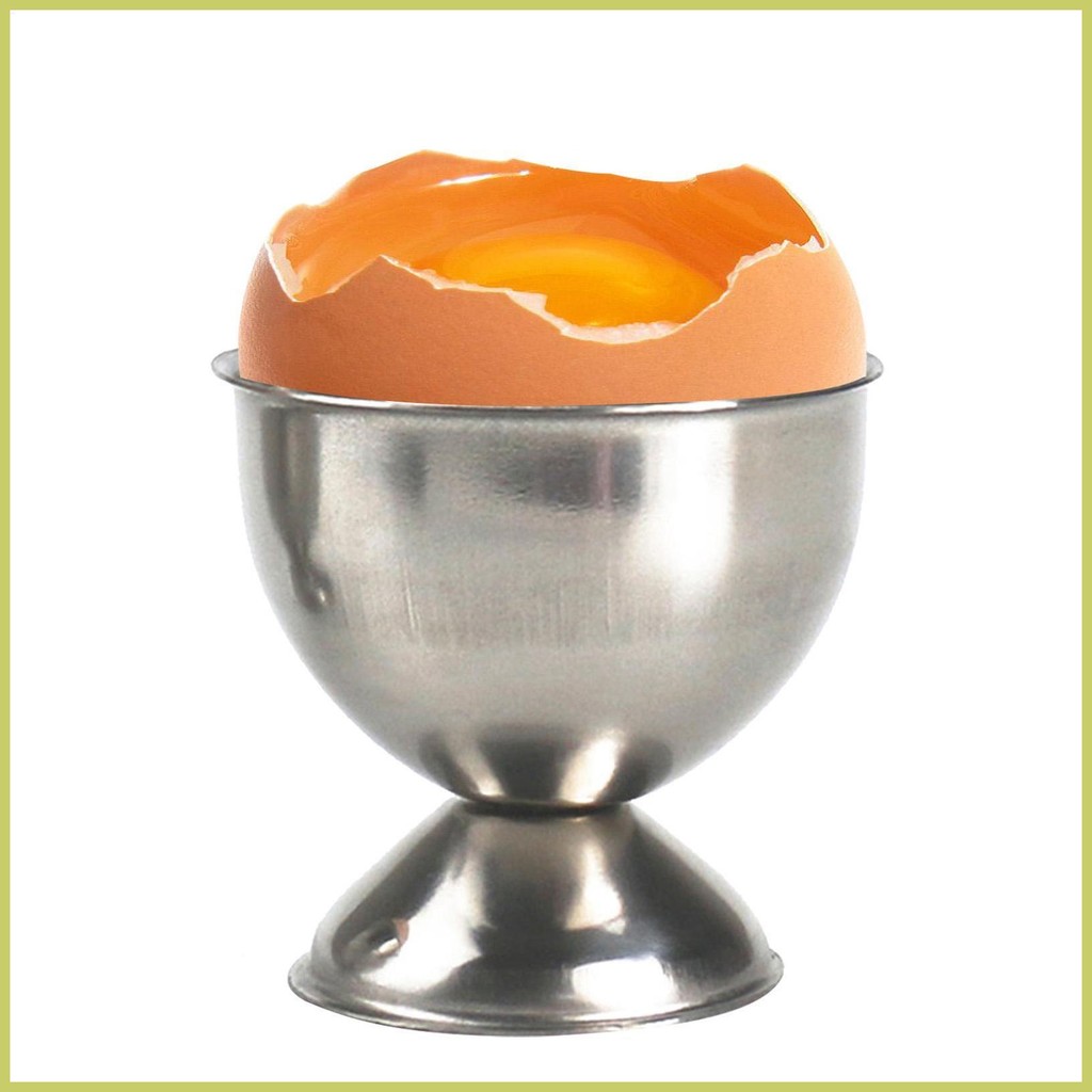 Soft Boiled Egg Holder Thick Smooth Stainless Steel Egg Cup Holder with ...