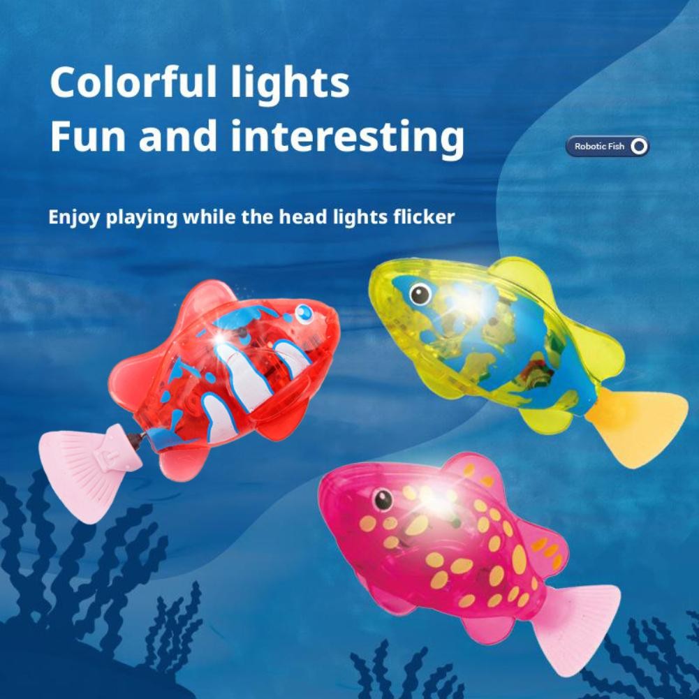 Electric Fish Swimming Electronic Pet Fish Simulation Bath Magic Fish ...