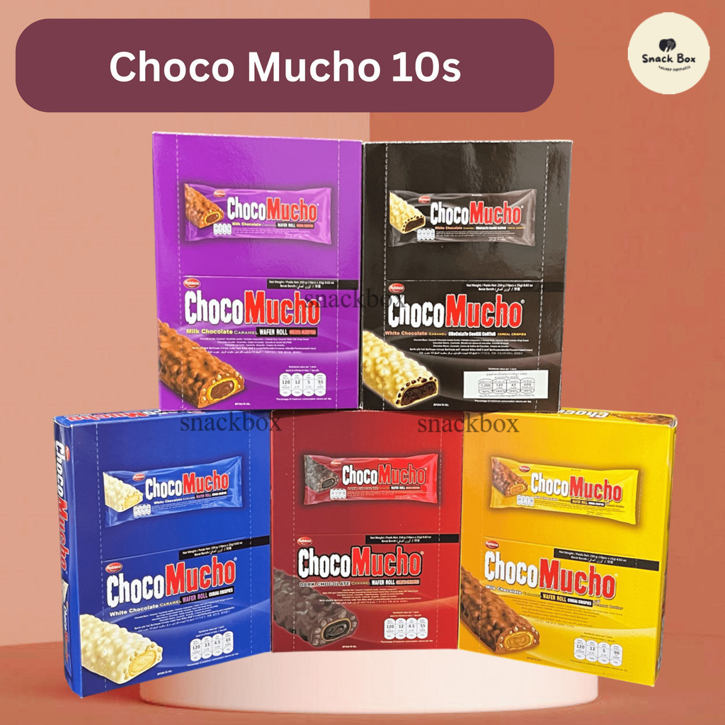 Rebisco Choco Mucho Chocolate Bar Chocolate Caramel Wafer Cereal ...