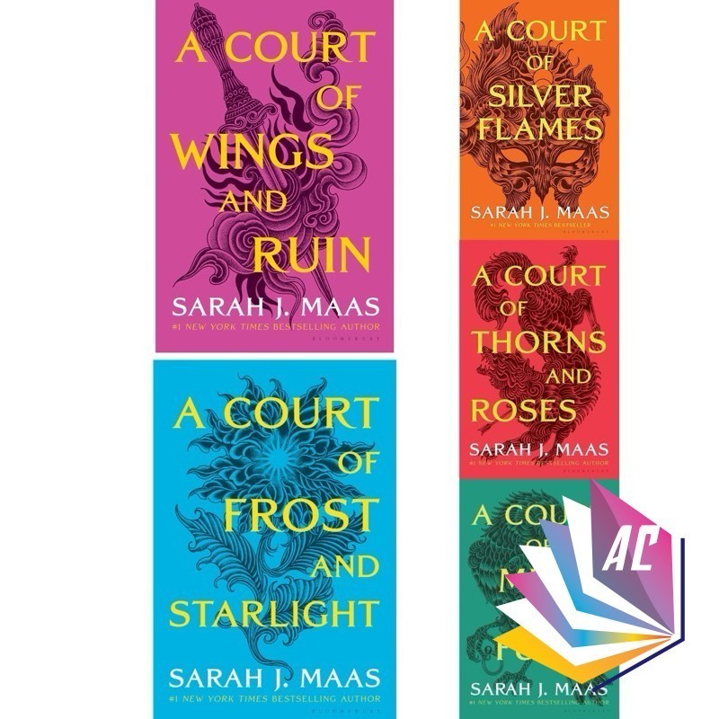 A Court of Thorns and Roses / Silver Flames / Mist And Fury / Wings And Ruin -Frost And ...