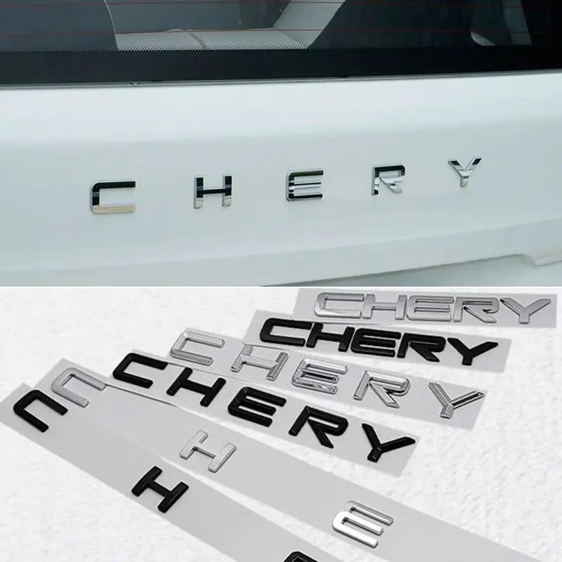 CHERY letter badge car stickers for CHERY chery sign letter alphabet ...