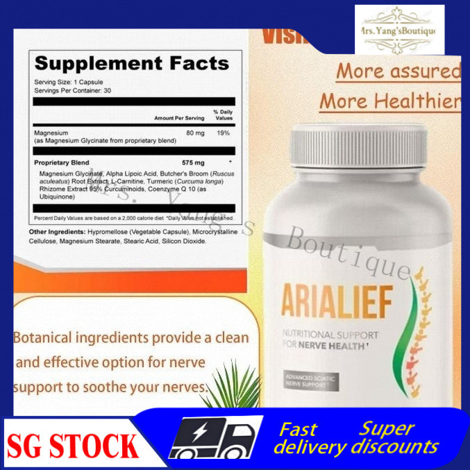 rialief Capsules for Sciatica - Arialief Sciatica Pain Relief Capsules ...