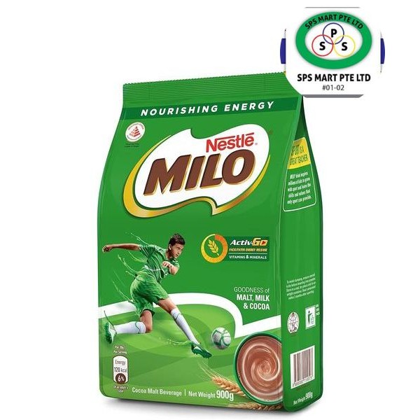 Nestle Milo Activ-Go Powder Regular Refill 900g | Shopee Singapore