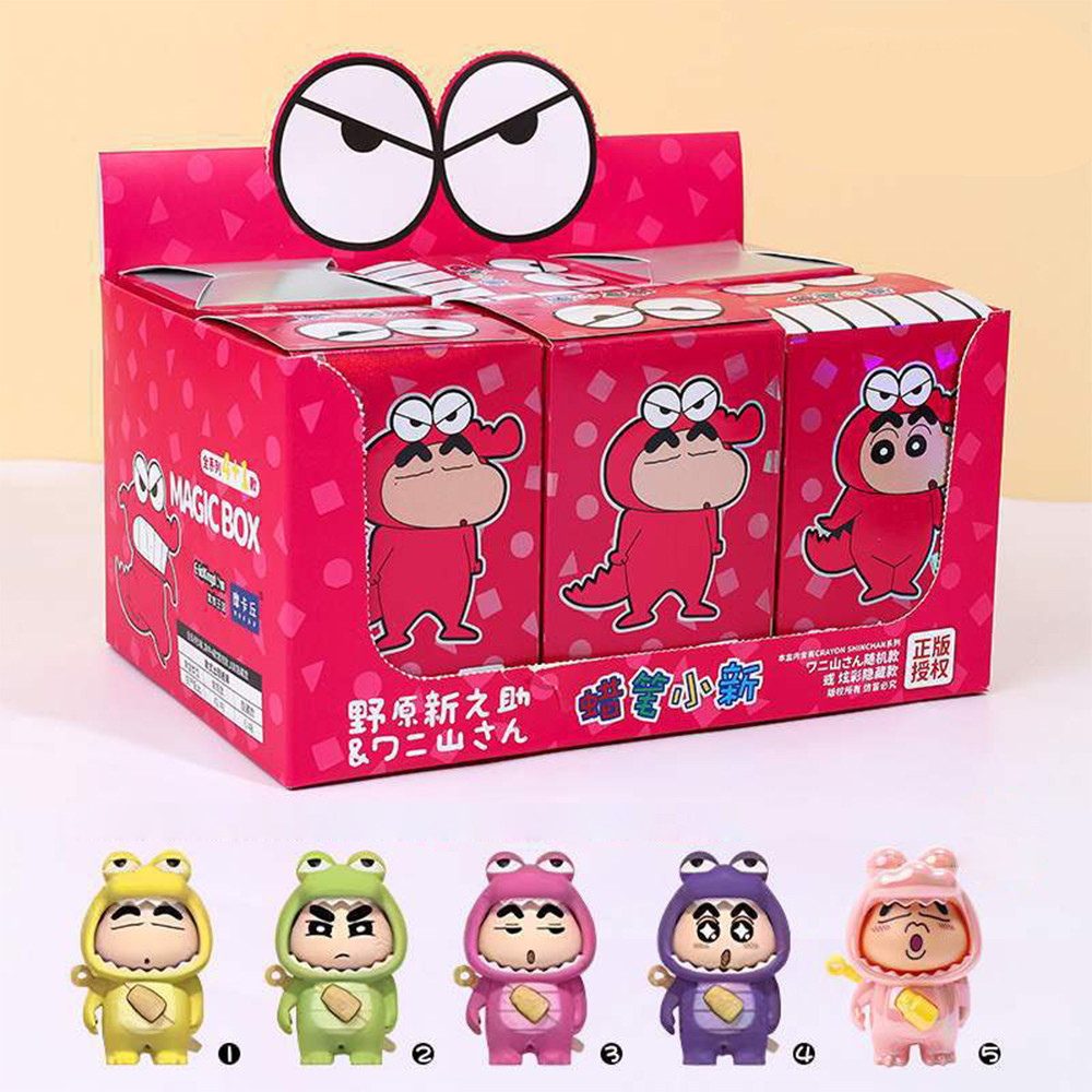 Face-changing Crayon Shin-chan Decompression Toys Blind Box Cute Funny ...