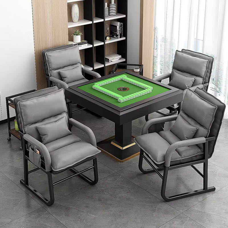 Chess and Card Room Dedicated Mahjong Chair Long Sitting Comfortable ...