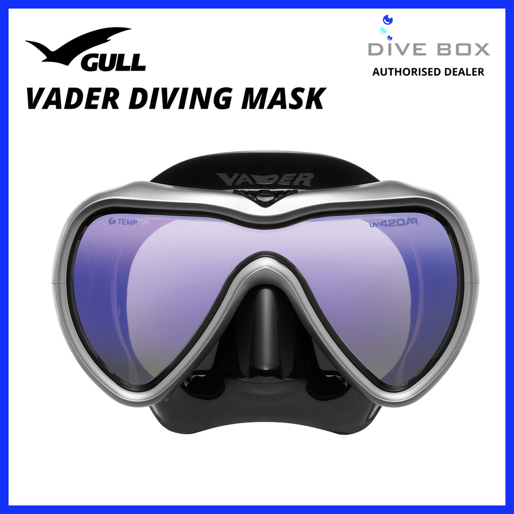 Gull Vader Diving Mask | Dive Masks | Shopee Singapore