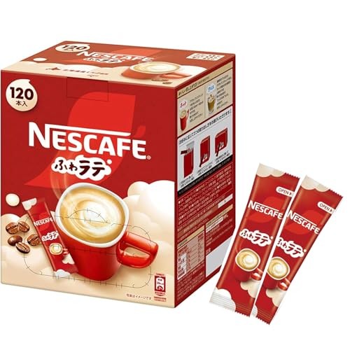 direct from japan_ Nescafe EXCELLA Fuwa Latte Stick Coffee 120 pcs ...