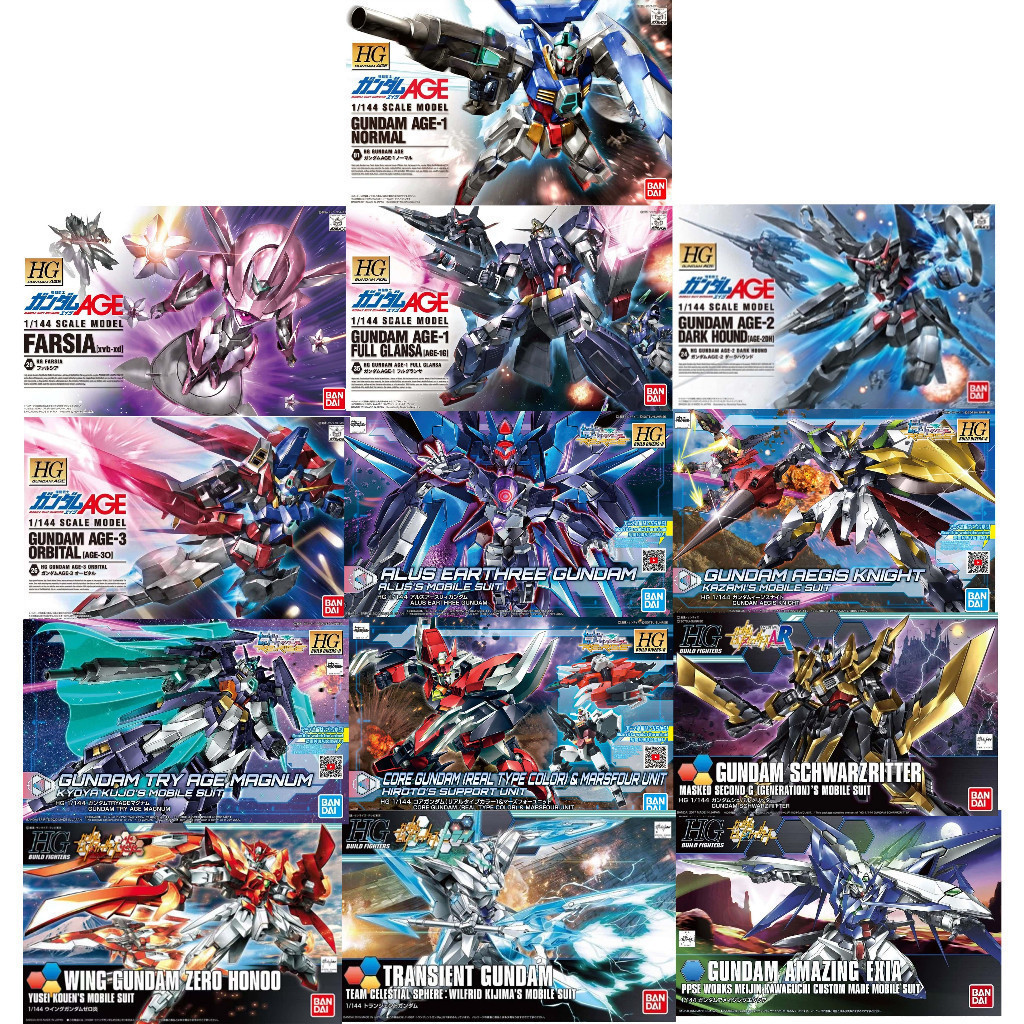 *JAPAN IMPORT* HG 1/144 Gundam Build Divers Fighters Try Age Magnum ...
