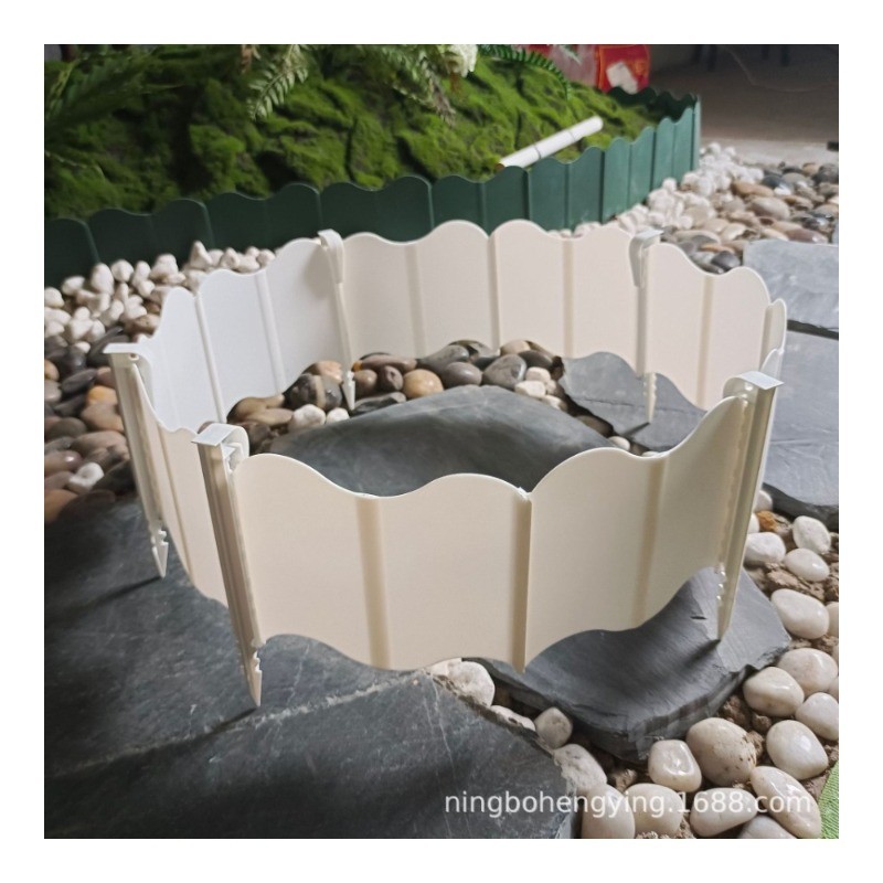 Premium Modular Garden Fencing System - Interlocking Decorative Borders ...