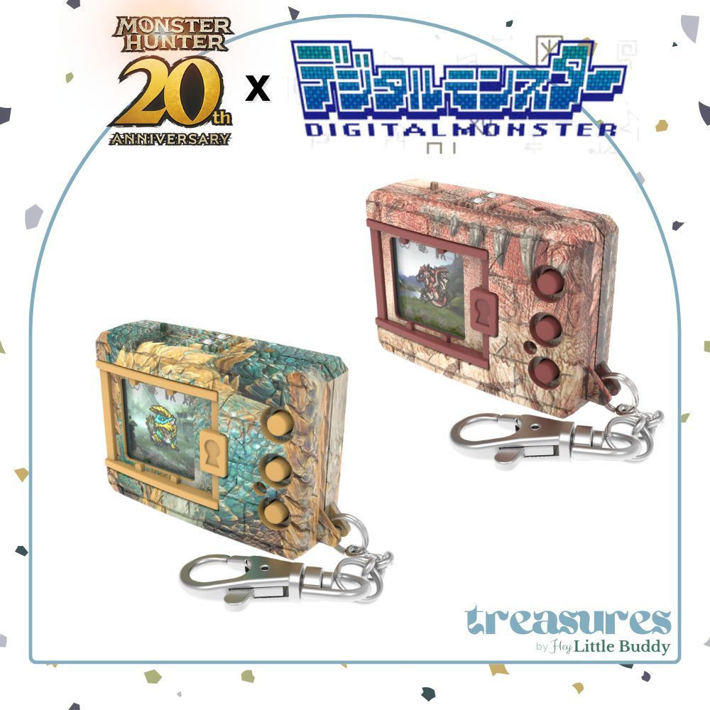 Digimon Color x Monster Hunter Color 20th Bandai Digital Digivice ...
