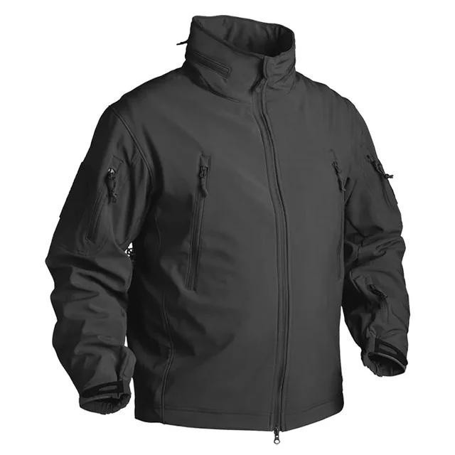Men's Wool Thermal Jacket Outdoor Soft-shell Waterproof Camouflage ...
