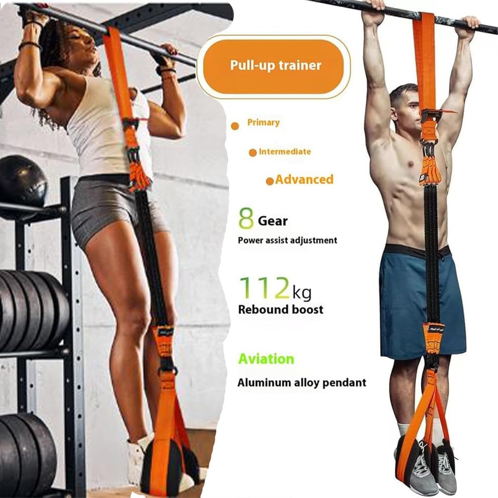Heavy-Duty Pull Up Workout Band, Pull Up Assistance Bands Set ...