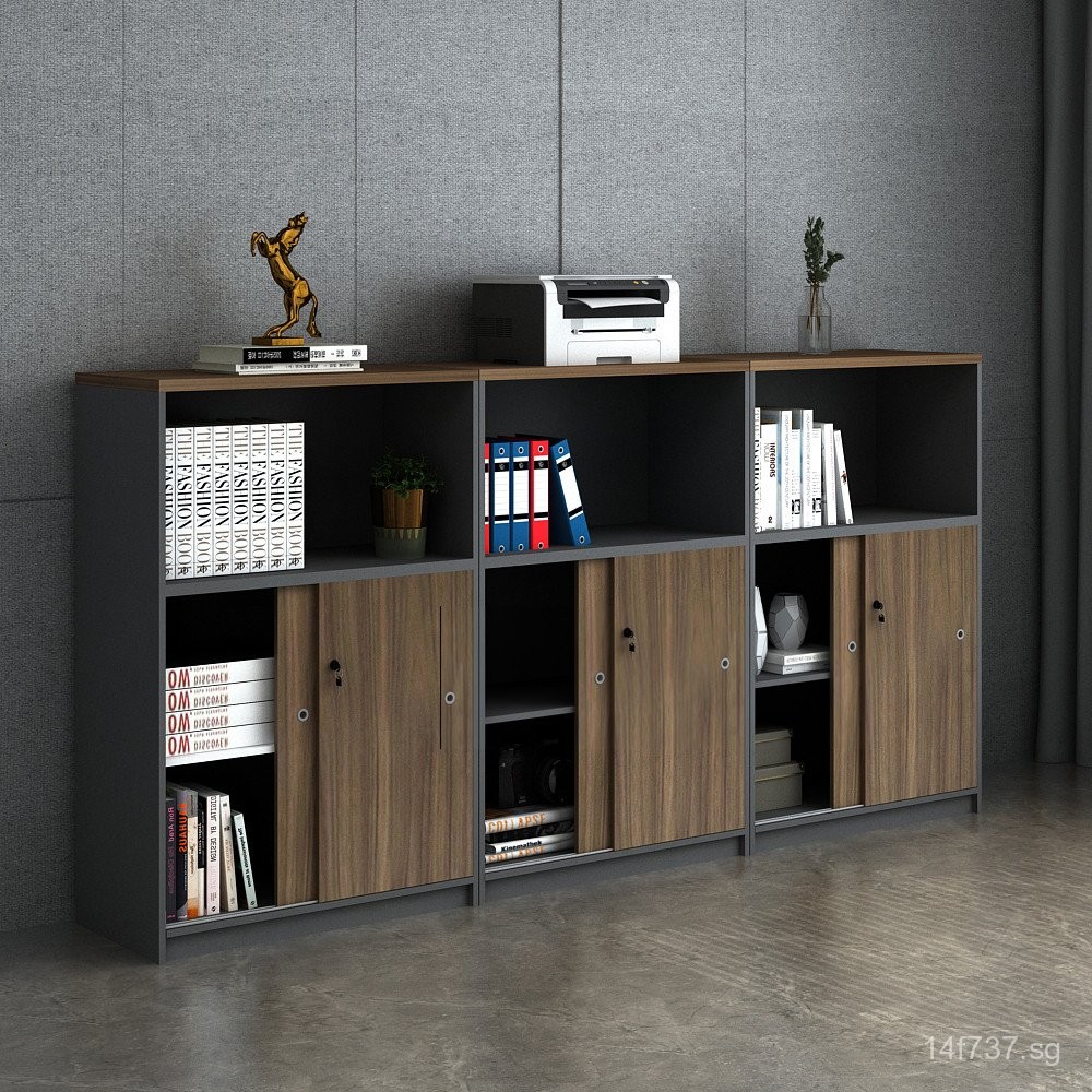 7K Office Low Cabinet Sliding Door File Cabinet Locker Partition ...