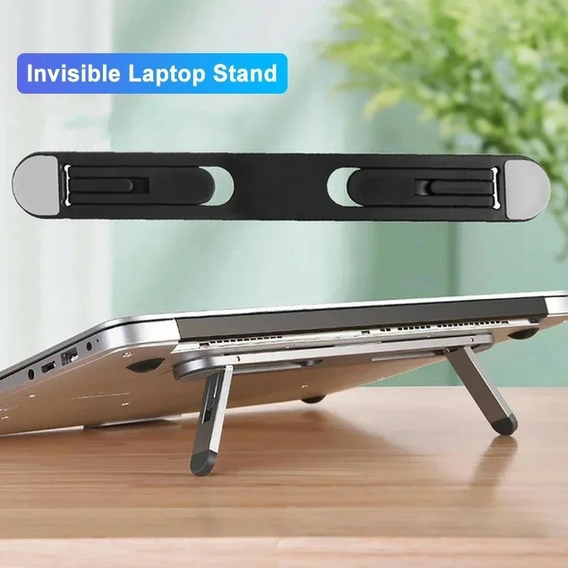 ZJ001 Universal Invisible Laptop Bracket Stands - Portable Foldable ...